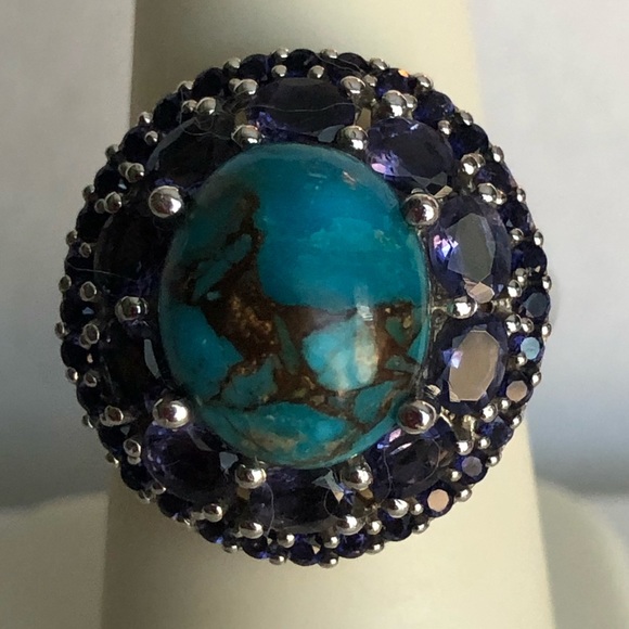 Embellished by Leecia | Jewelry | Mojave Blue Turquoise Iolite ...